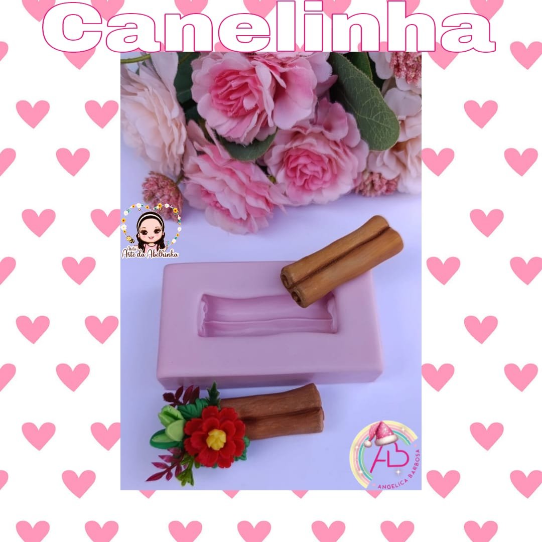 CANELINHA | Moldes de Silicone Angélica Barbosa