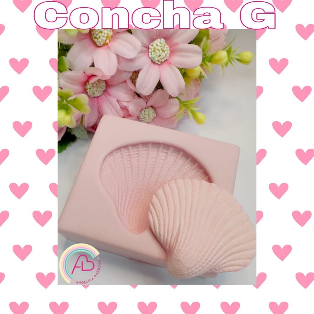 CONCHA G | Moldes de Silicone Angélica Barbosa