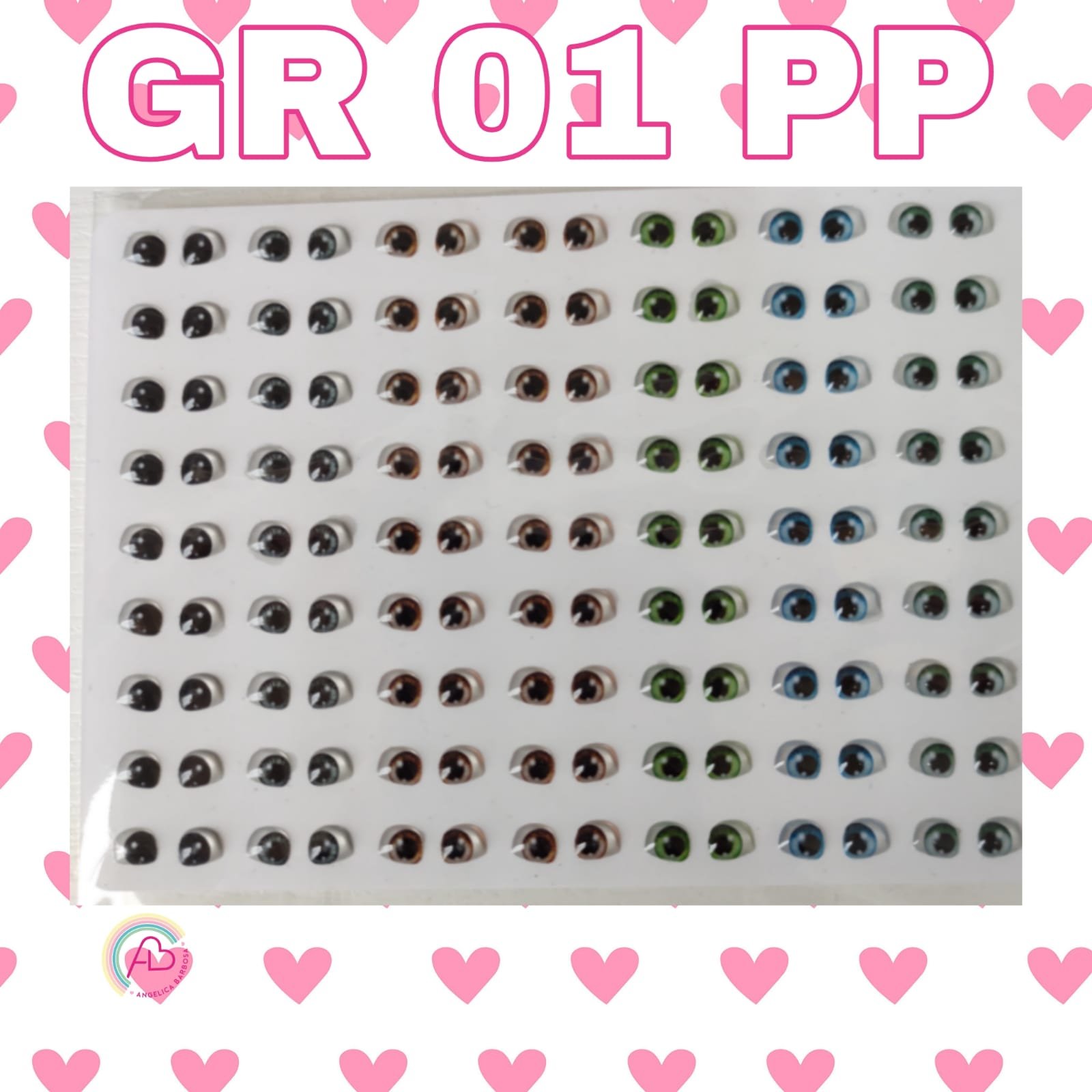 GR 01 PP | Moldes de Silicone Angélica Barbosa