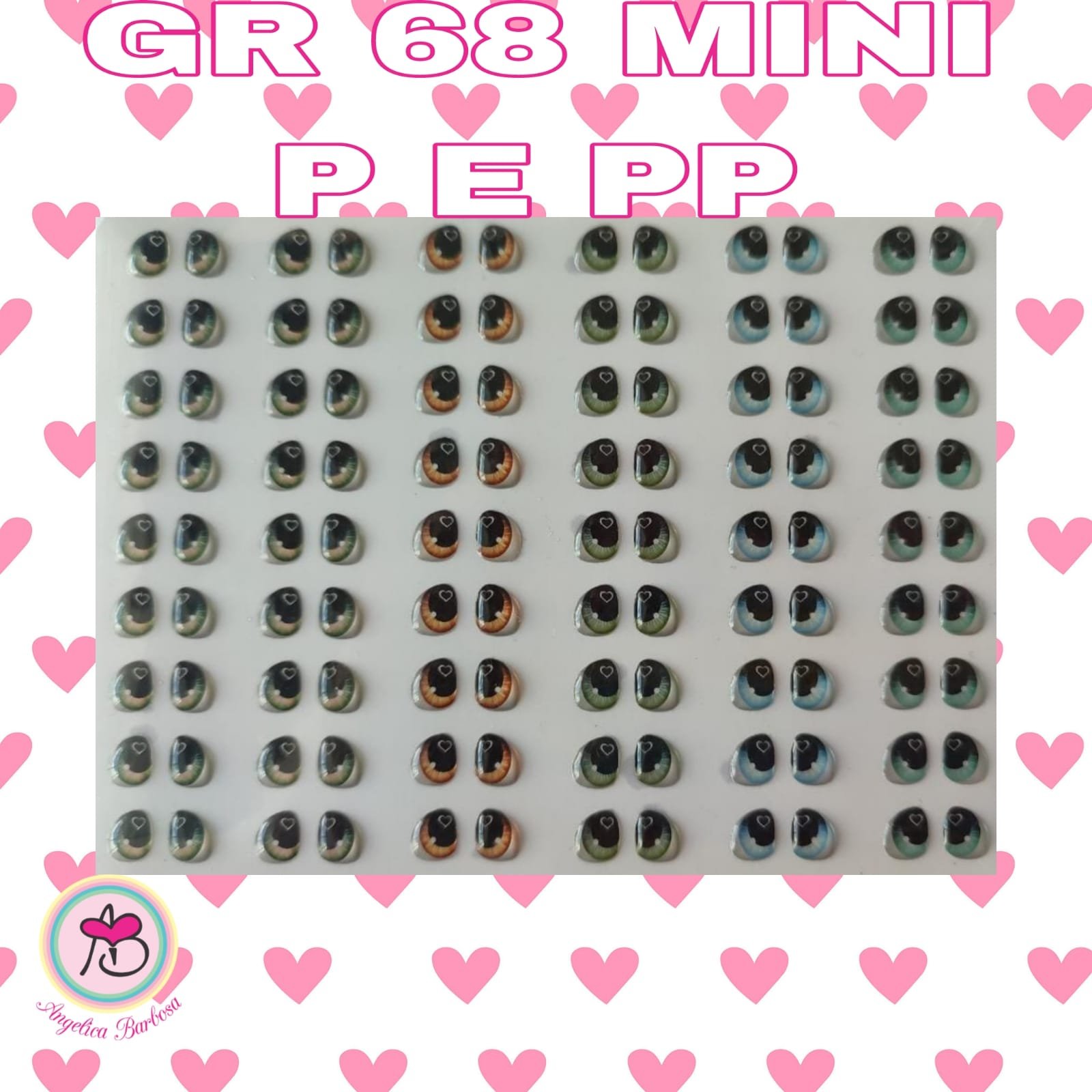 GR 68 PP | Moldes de Silicone Angélica Barbosa