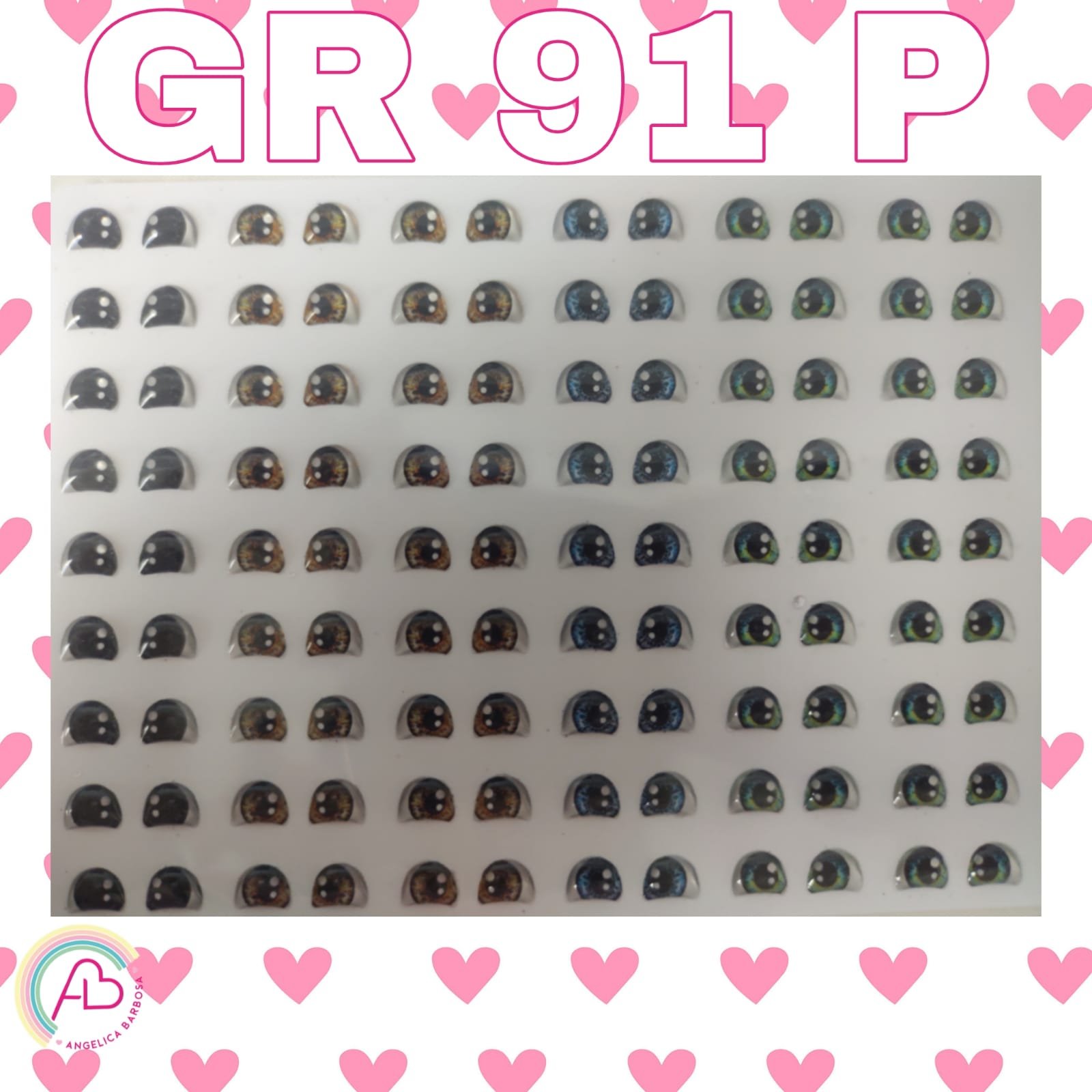 GR 91 P | Moldes de Silicone Angélica Barbosa