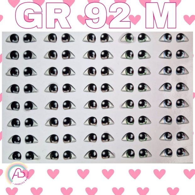 OLHO GR 92 M | Moldes de Silicone Angélica Barbosa