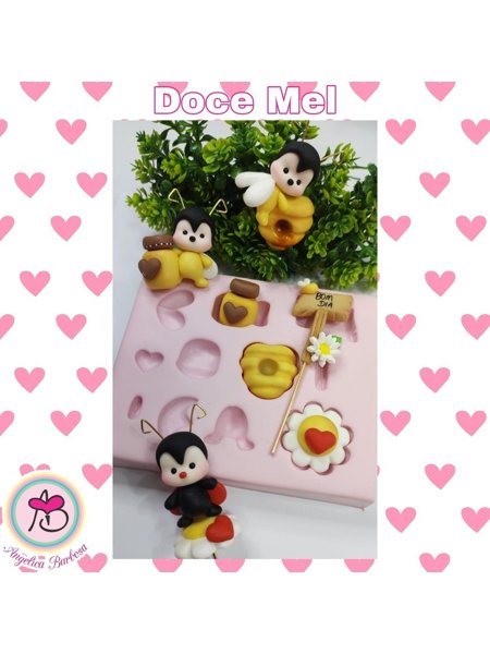 DOCE MEL | Moldes de Silicone Angélica Barbosa