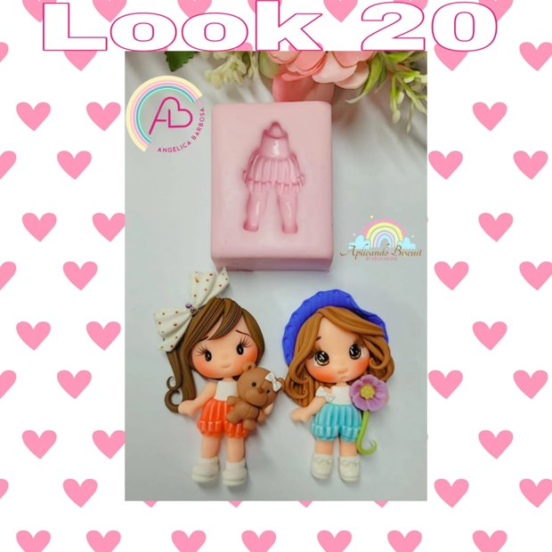 LOOK 20 | Moldes de Silicone Angélica Barbosa