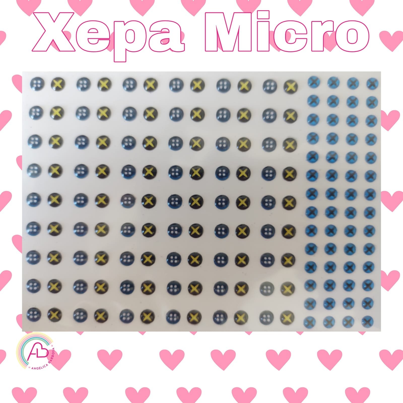 OLHO XEPA MINI | Moldes de Silicone Angélica Barbosa