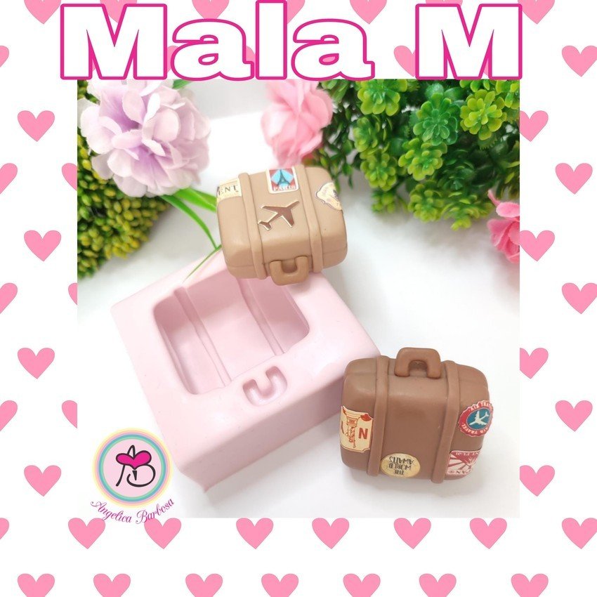 MALA M | Moldes de Silicone Angélica Barbosa
