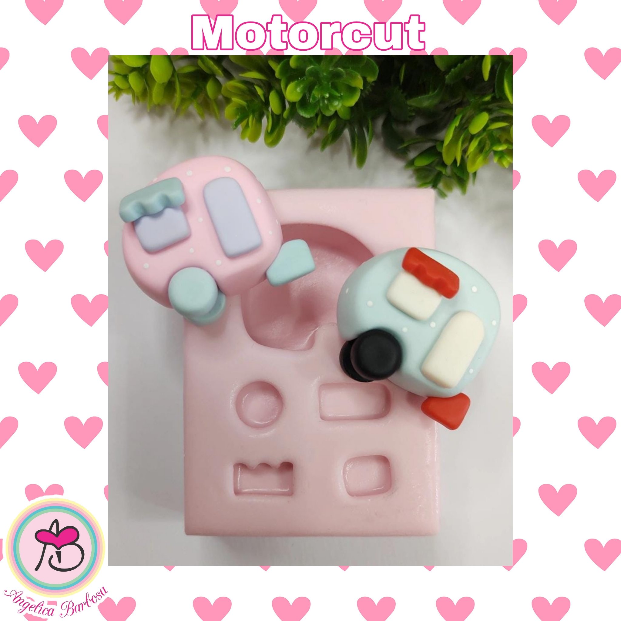 MOTORCUT | Moldes de Silicone Angélica Barbosa