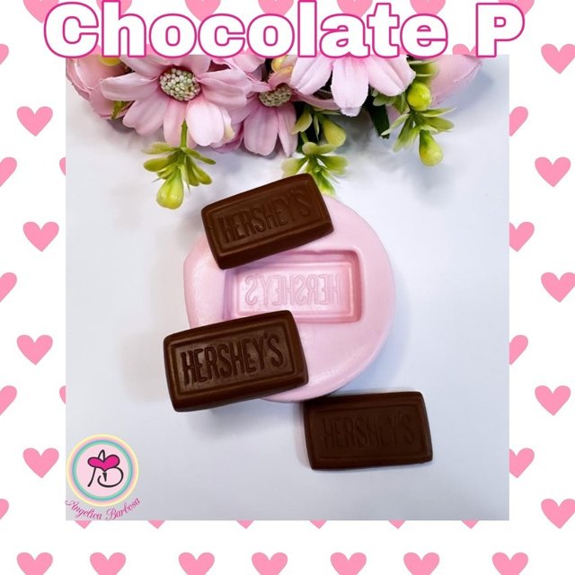 CHOCOLATE P | Moldes de Silicone Angélica Barbosa