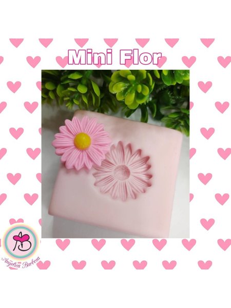 Mini Flor Moldes De Silicone Angélica Barbosa