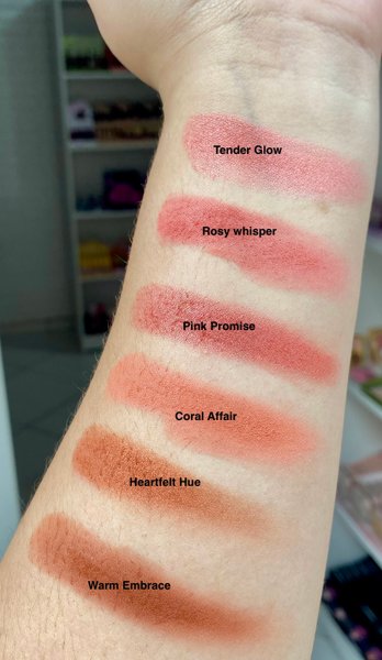 Blush Compacto Dopamine Shy Cheeks Ruby Rose | Vilela Cosméticos