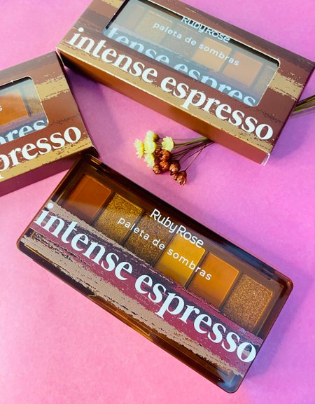 Paleta Intense Espresso - Ruby Rose | Vilela Cosméticos