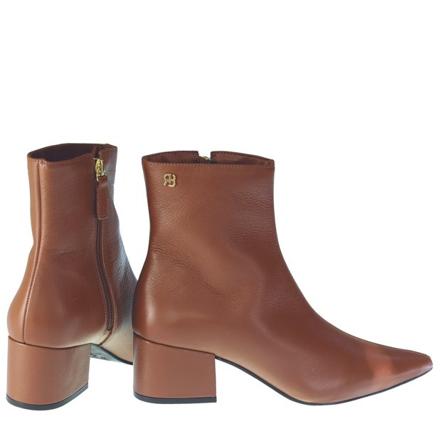 Bota Salto Bloco Cano Curto Diva 5186-5* Raphaella Booz para Moselle ...