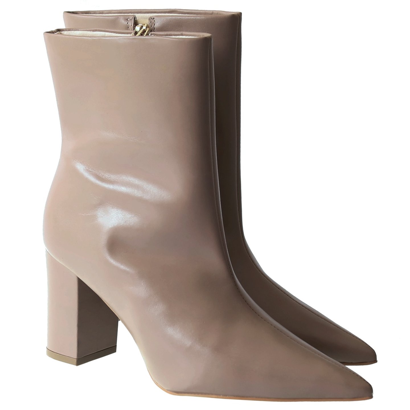 Bota Cano Curto/Médio Salto Bloco Beaumont P2706-5 Moselle por Werner ...