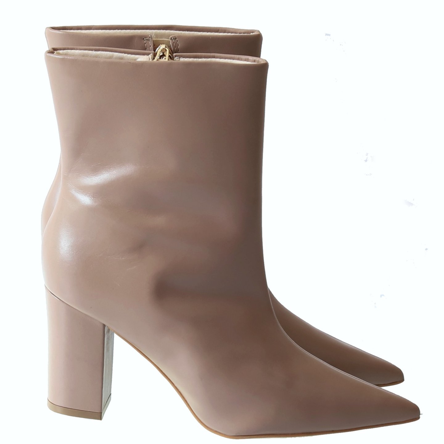 Bota Cano Curto/Médio Salto Bloco Beaumont P2706-5 Moselle por Werner ...