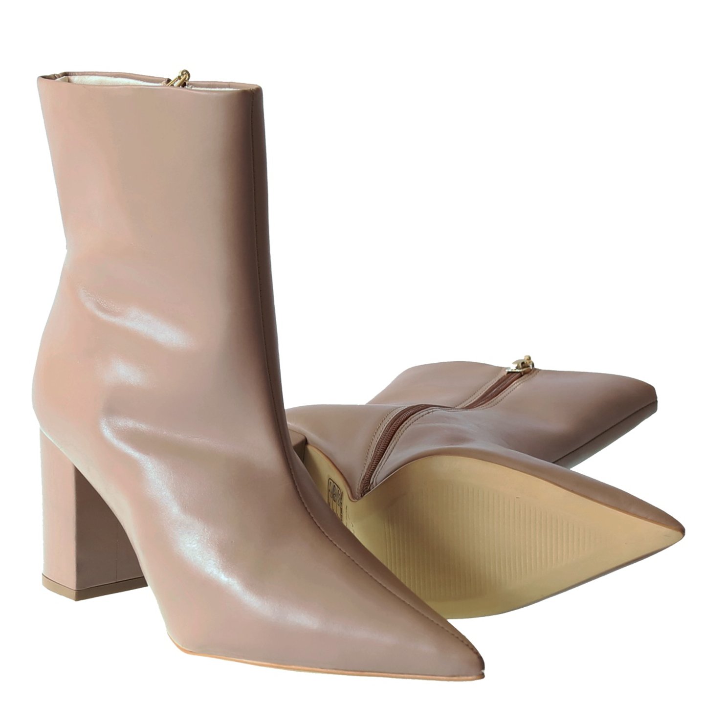 Bota Cano Curto/Médio Salto Bloco Beaumont P2706-5 Moselle por Werner ...