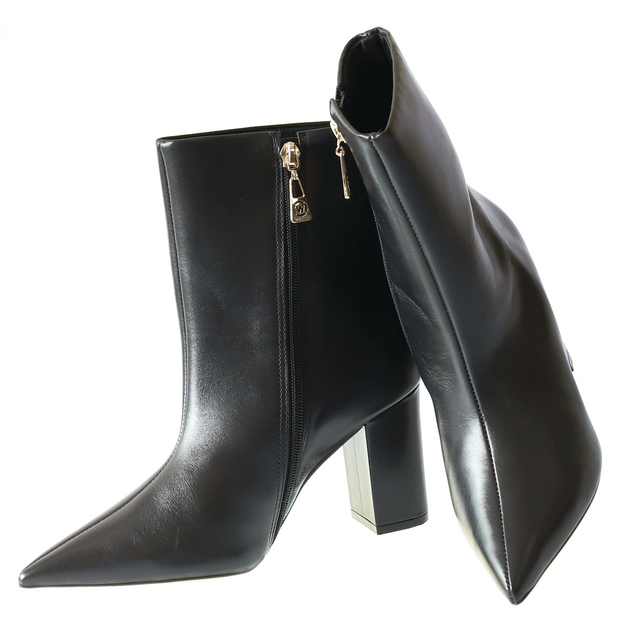 Bota Cano Curto/Médio Salto Bloco Beaumont P2706-5 Moselle por Werner ...