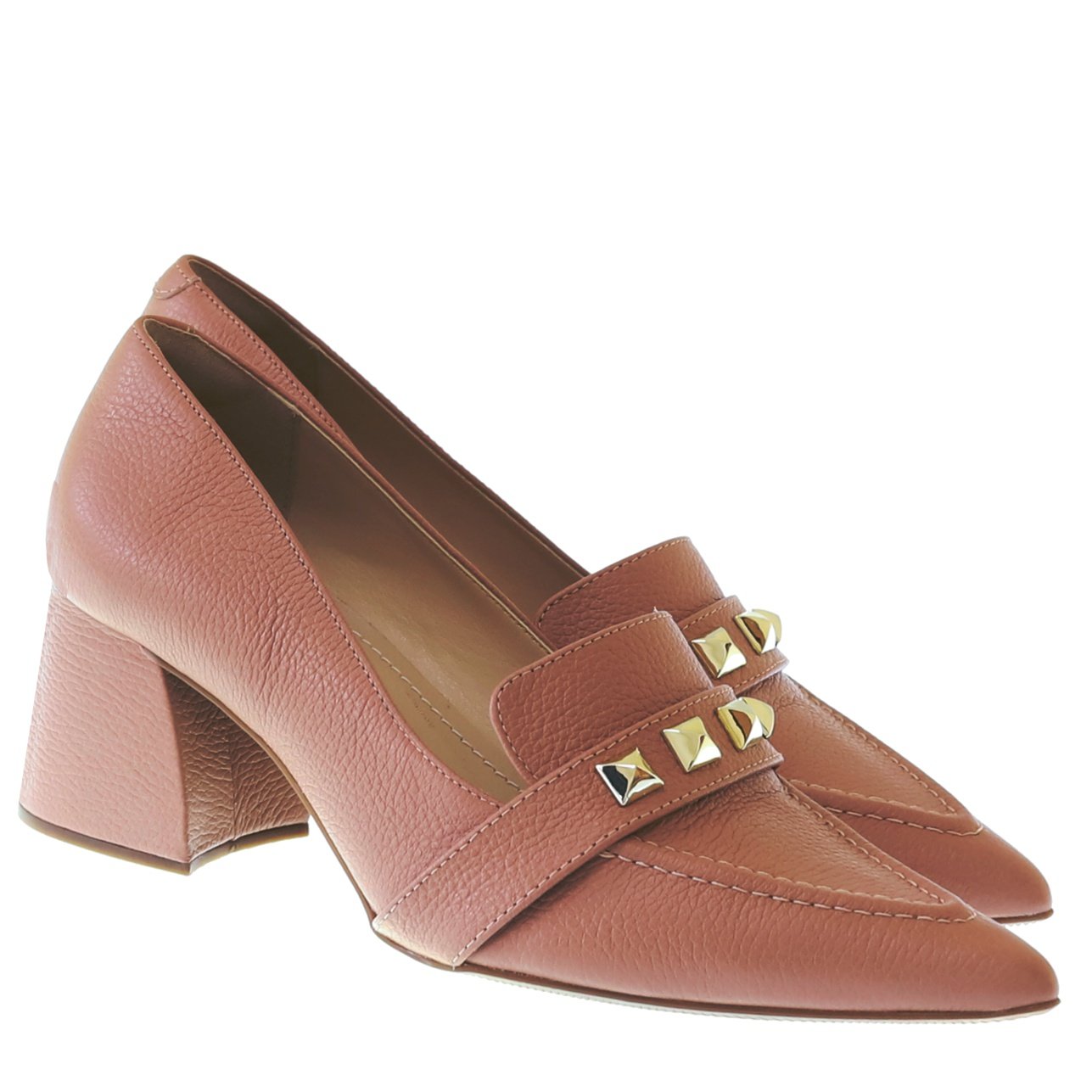 Scarpin Essencial Spikes Valent P3139 Moselle Tabita | Moselle Sapatos ...