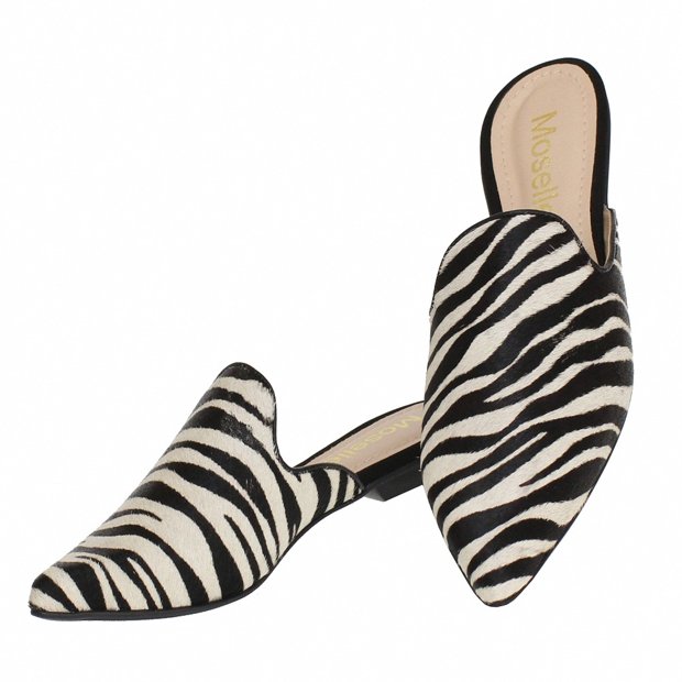 Mule Casual Conforto Animal Print Pelo 9245 Moselle LL | Moselle ...