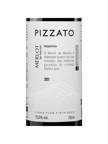 Vinho Pizzato Merlot Reserva 750ml | WerleComercial