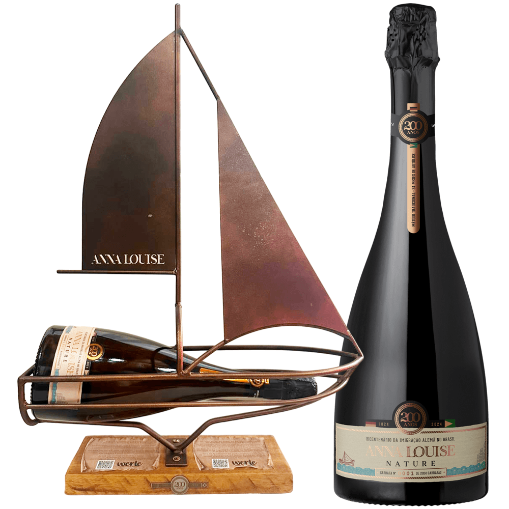 Kit Espumante Anna Louise Nature 750ml + Porta-Garrafa Veleiro | Werle ...