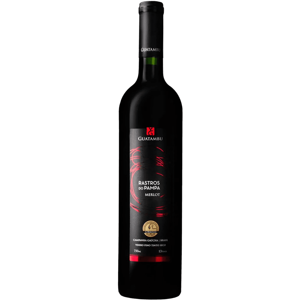 Vinho Guatambu Rastros do Pampa Merlot 750ml | Werle Comercial ...