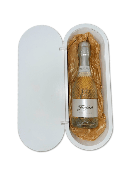 Kit Presente Mini Espumante Freixenet c/ Caixa Personalizada ...