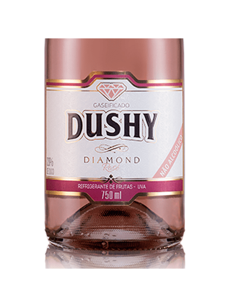 Filtrado Dushy Diamond Rose Sem Álcool 750ml | Werle | WerleComercial