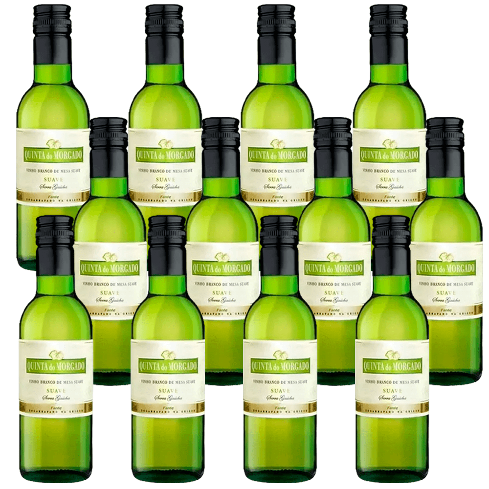 Mini Vinho Quinta do Morgado Branco Suave 245ml | Werle Comercial | WerleComercial