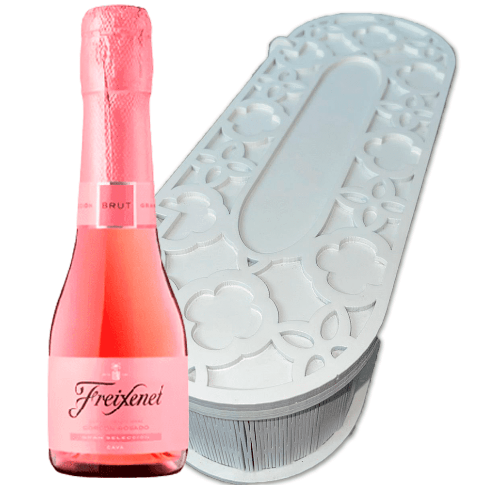 Kit Presente Mini Espumante Freixenet c/ Caixa Personalizada ...