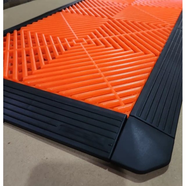 Piso Modular Automotivo Vermelho 30x30cm (1 Unidade) | Roma Car Detailing