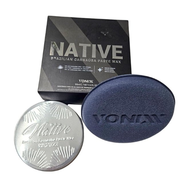 Cera Native Carnaúba Paste Wax Vonixx 100ml | Roma Car Detailing