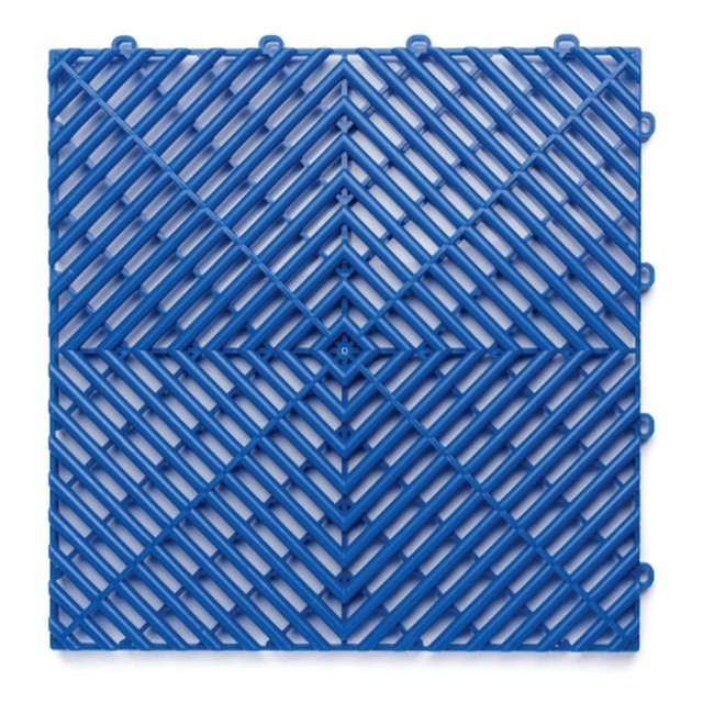 Piso Modular Automotivo Azul Royal 30x30cm (1 Unidade) | Roma Car Detailing