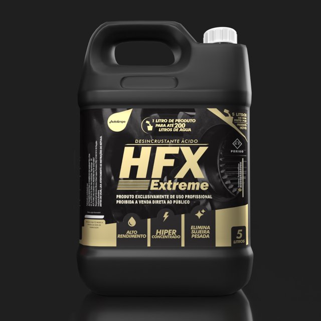 HFX Extreme 5L - Desincrustante Ácido Autolimpe | Roma Car Detailing