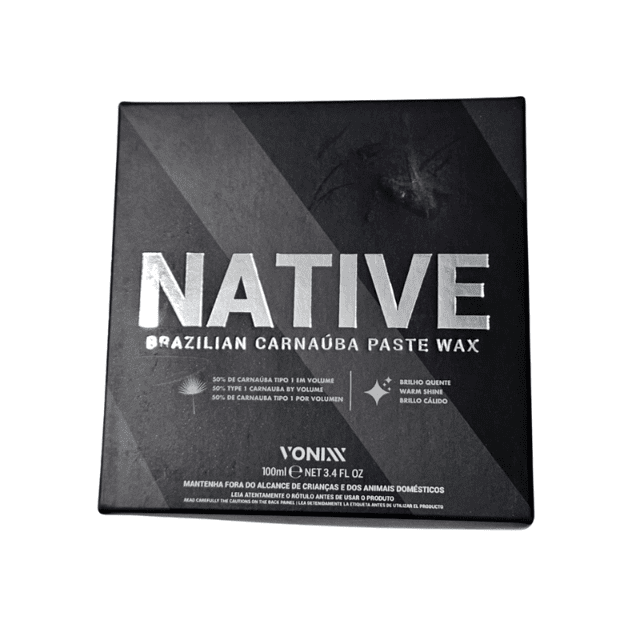 Cera Native Carnaúba Paste Wax Vonixx 100ml | Roma Car Detailing