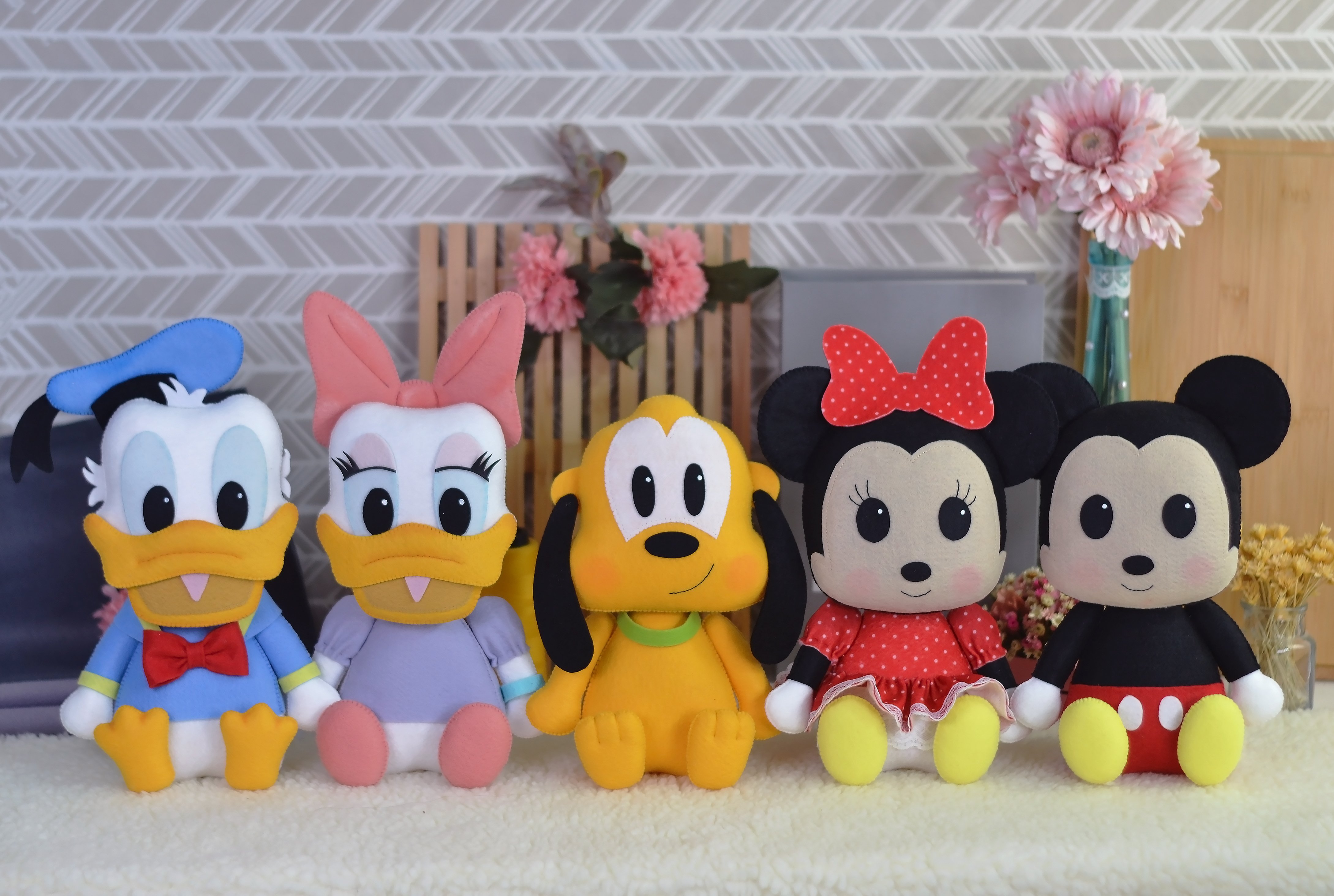 Kit Disney (Recortes em Feltro + Moldes duráveis + Curso completo ...