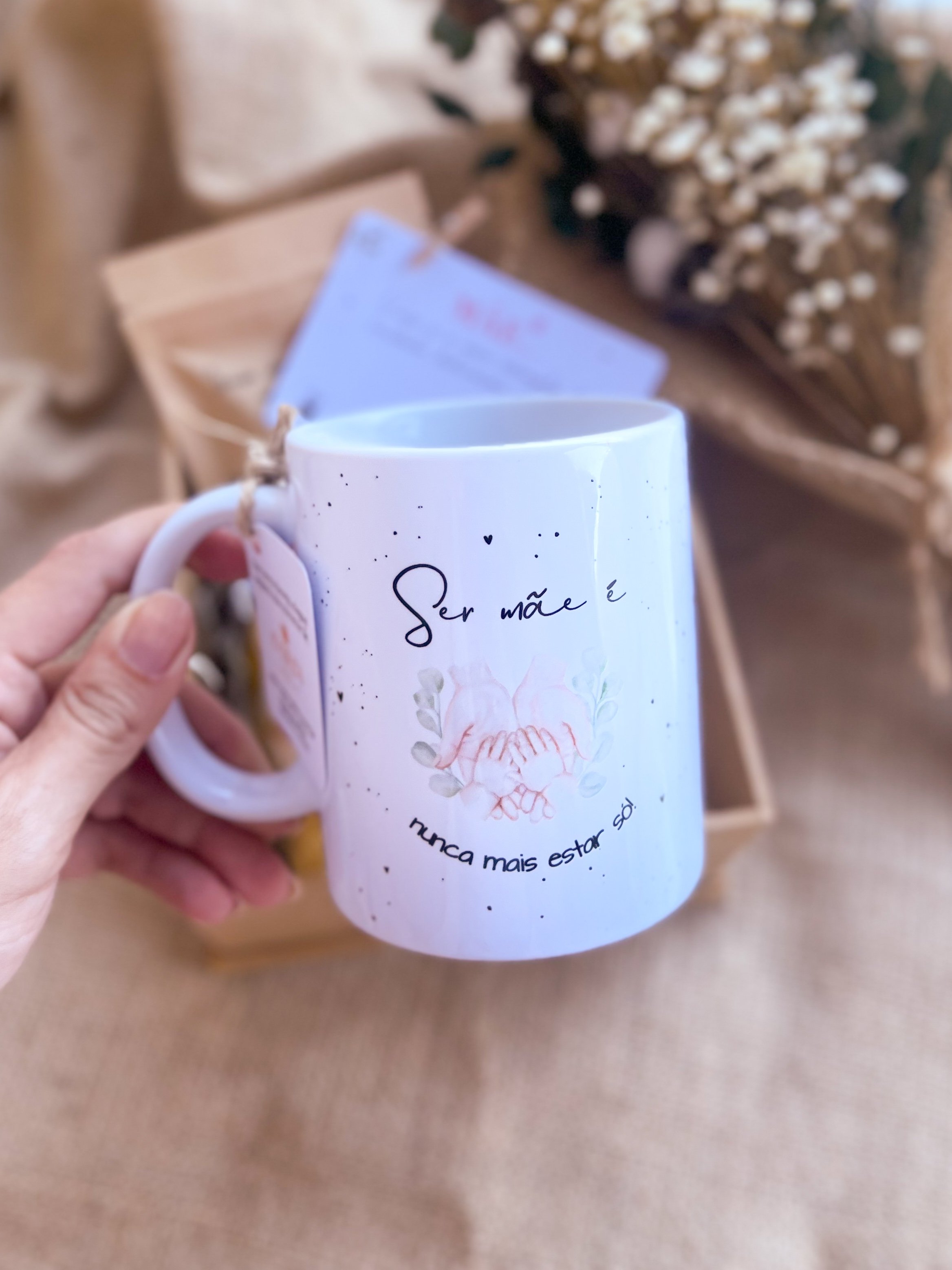 Caneca “Ser Mãe é…” | Caneca Afeto