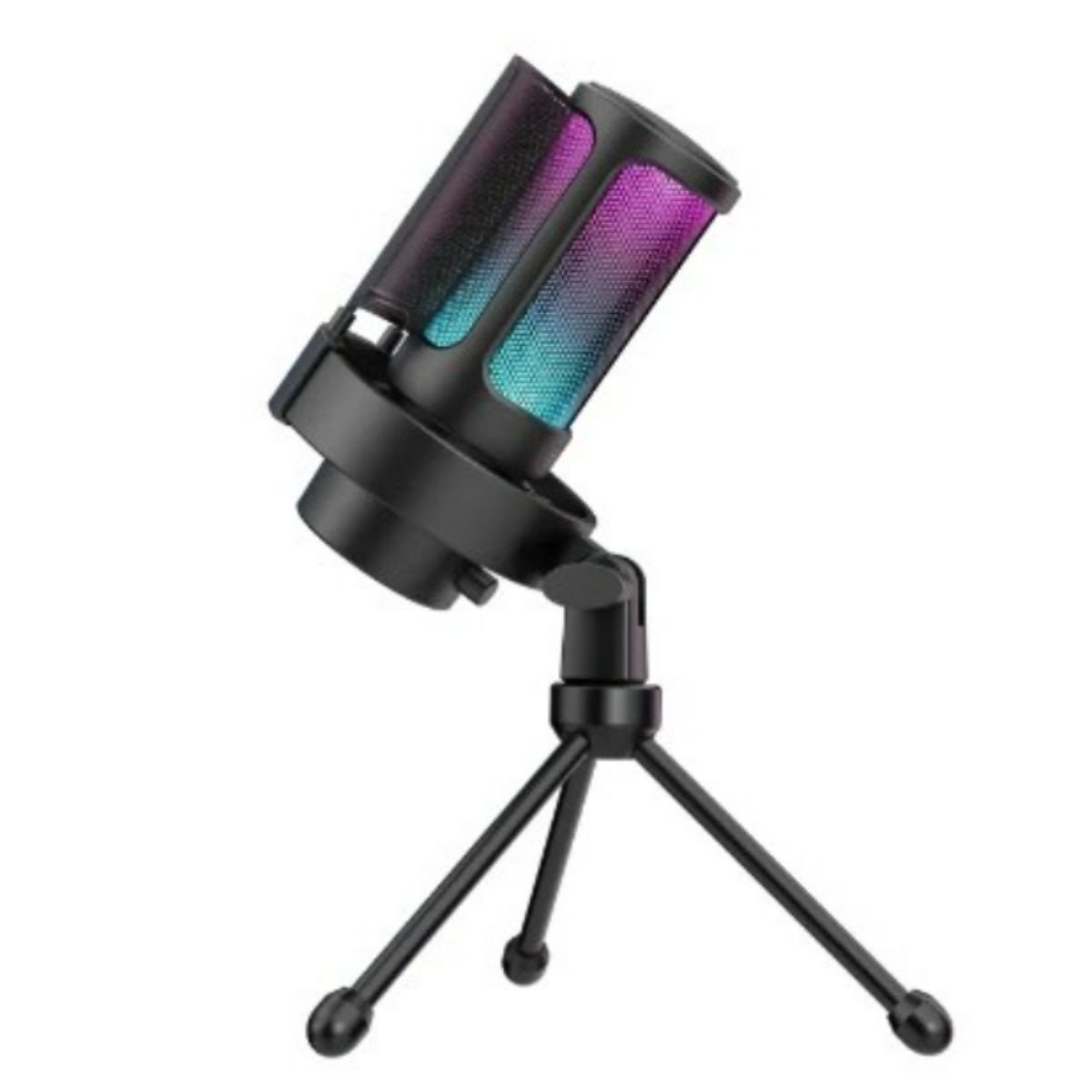 Microfone Fifine A8v Condensador Usb Ampligame Rgb | BLAUT