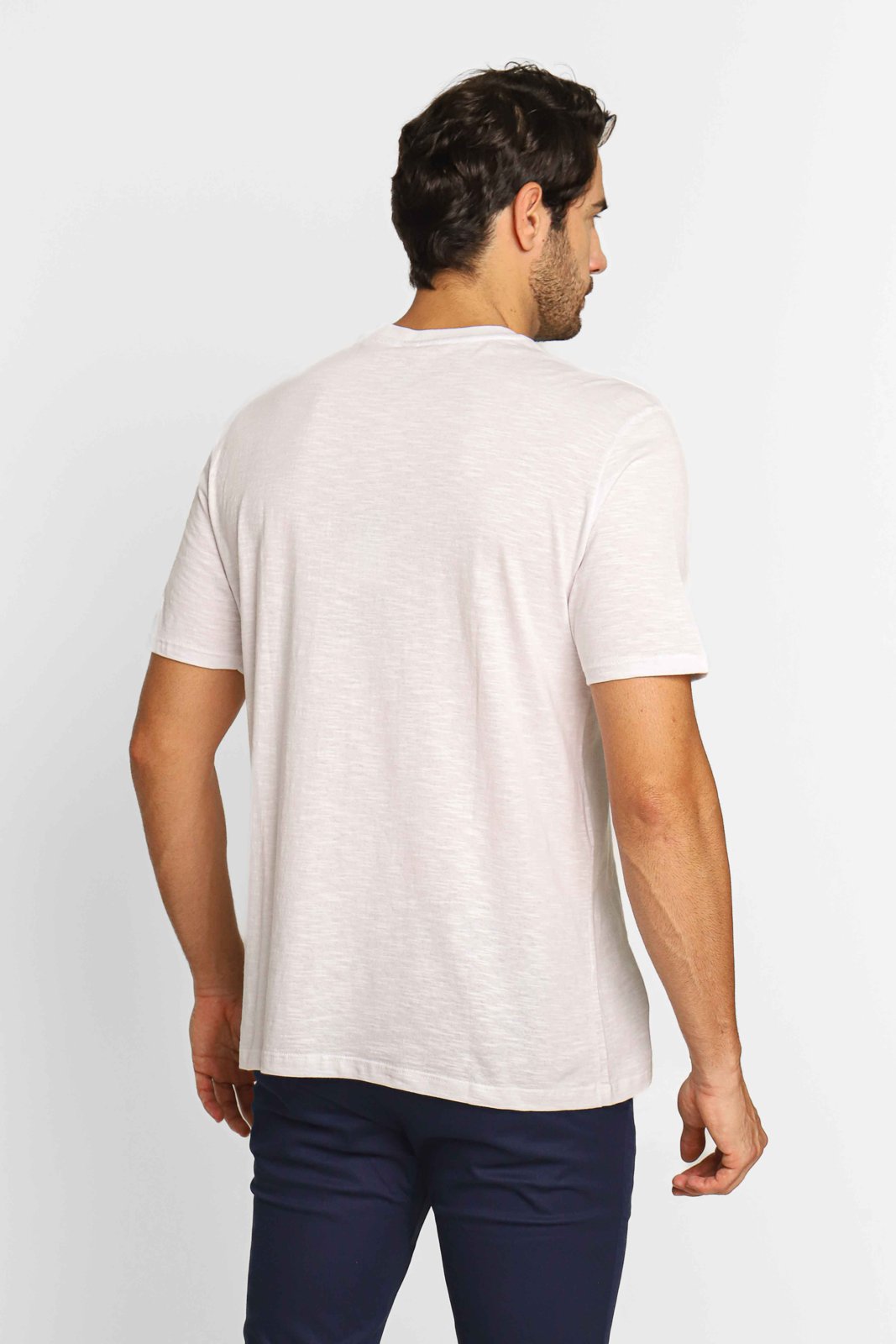 Camiseta John John Branco Relaxed Fit | Henri Store