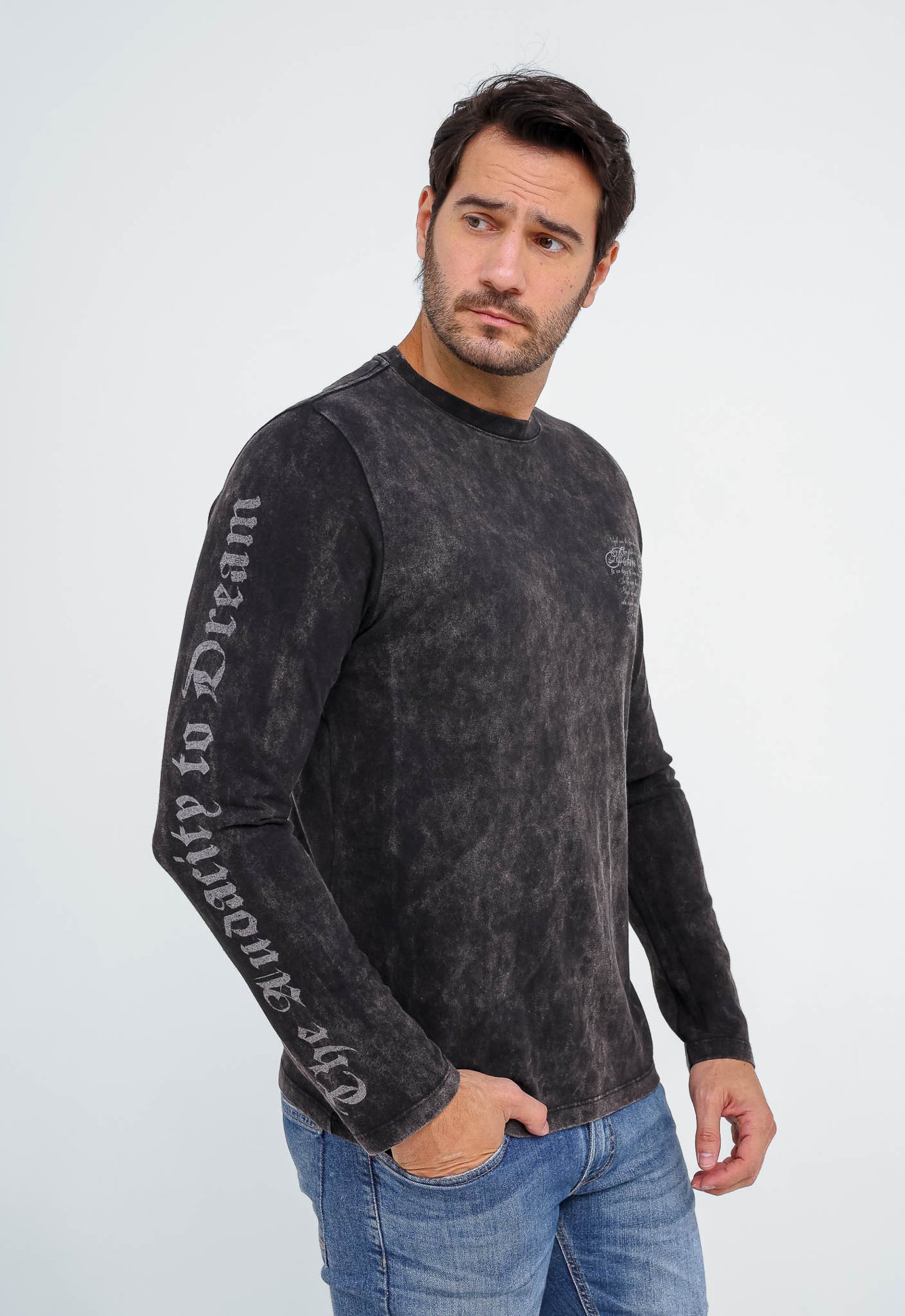 Manga Longa John John Regular Fit Scorpion | Henri Store - Loja Oficial