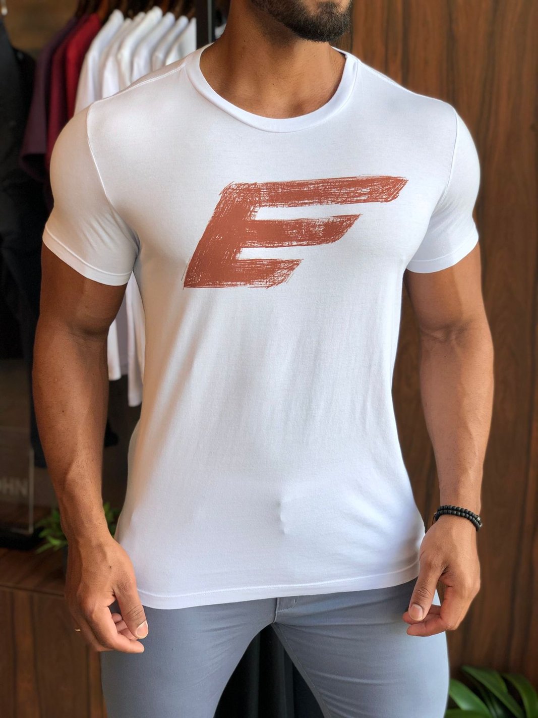 Camiseta Ellus Cotton Fine Maxi Easa Classic Mc Branco | Henri Store ...
