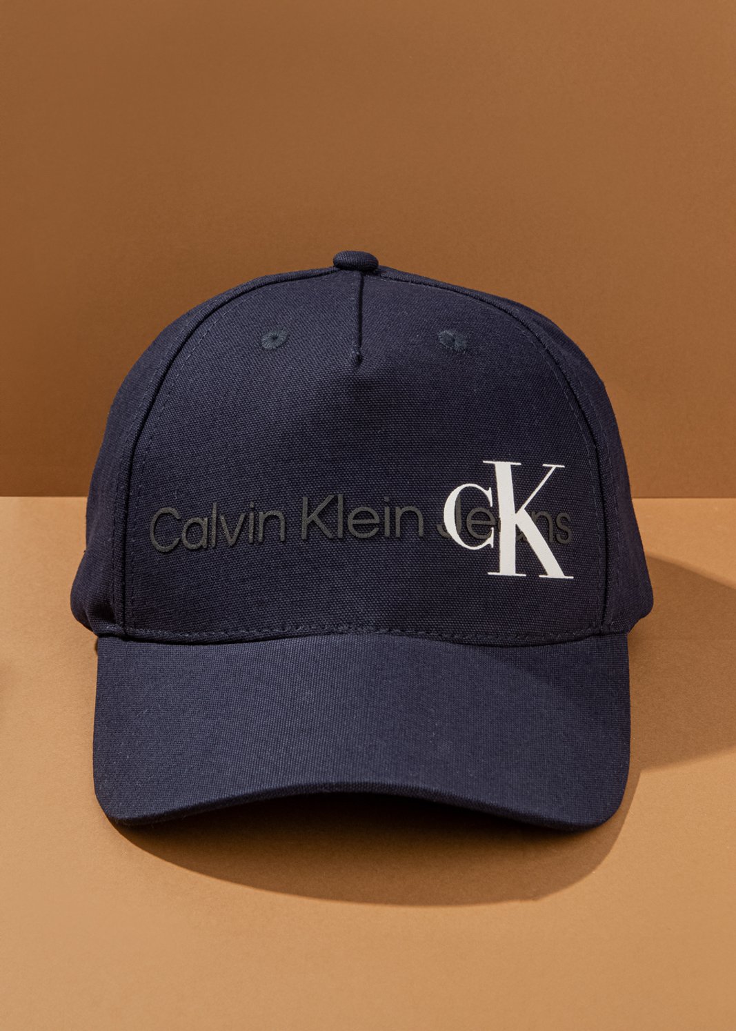 Boné Ckj Aba Curva 5 Gomos Sarja Logo Ve - Azul Marinho | Henri Store