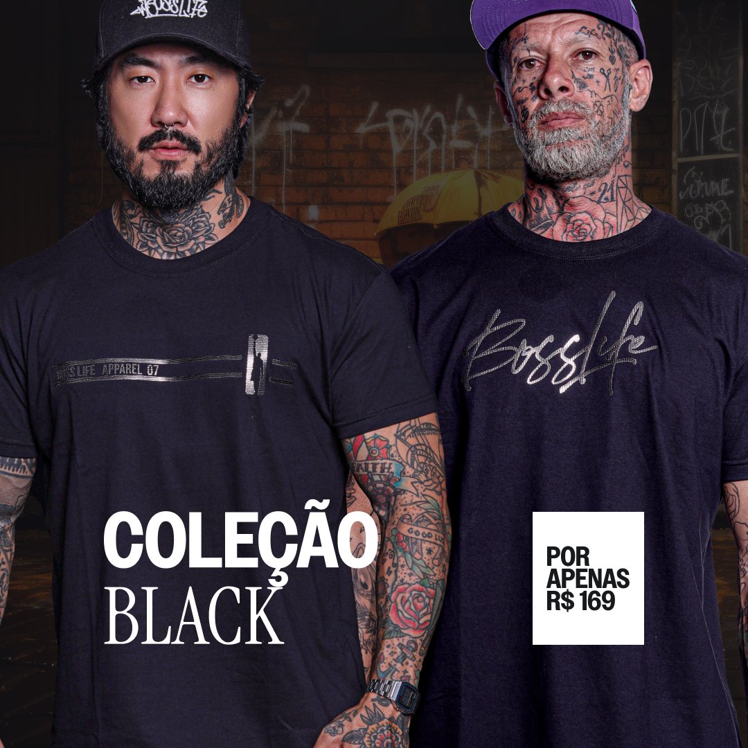 Boss Life | A Melhor Camiseta em Algodão do Mundo