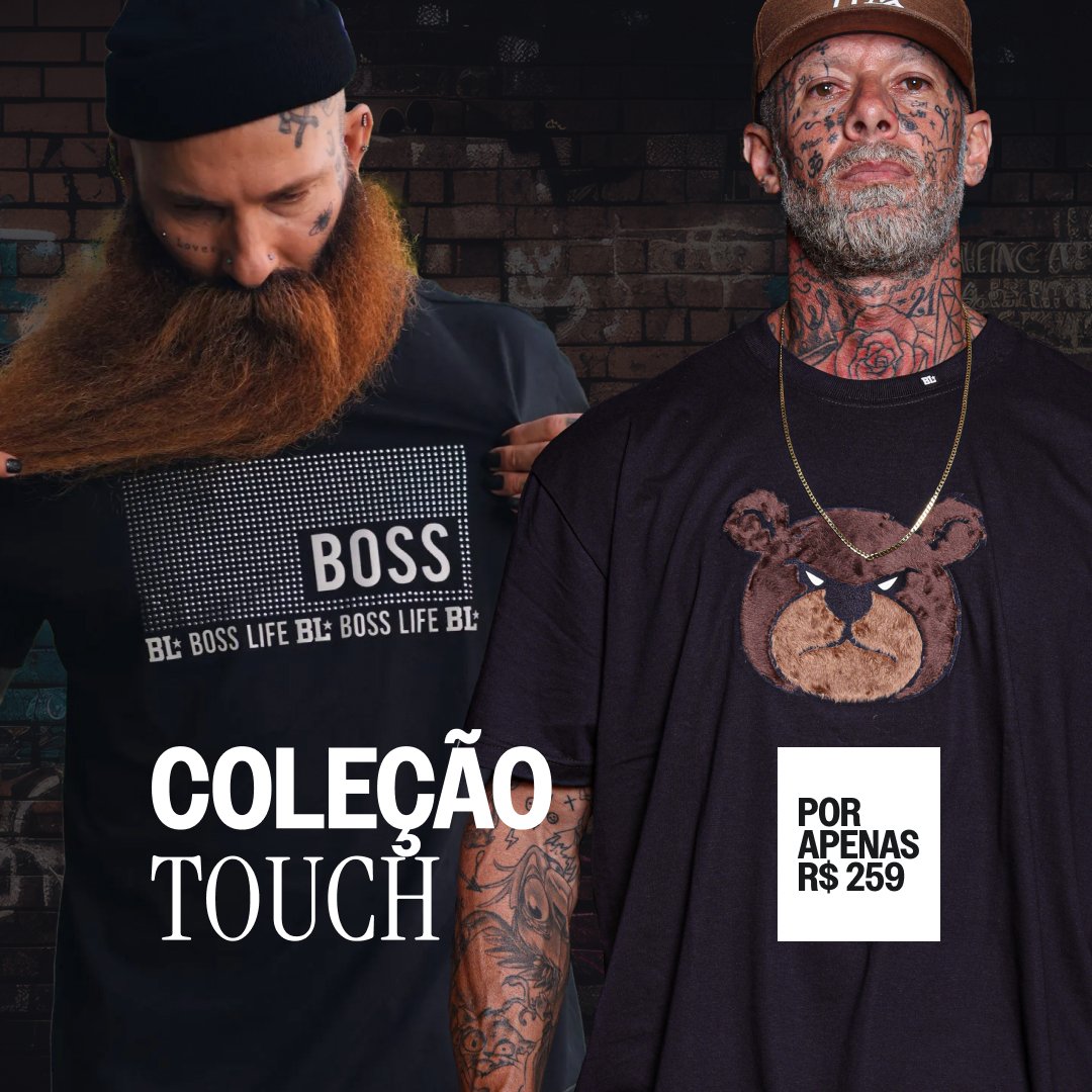 Boss Life | A Melhor Camiseta em Algodão do Mundo