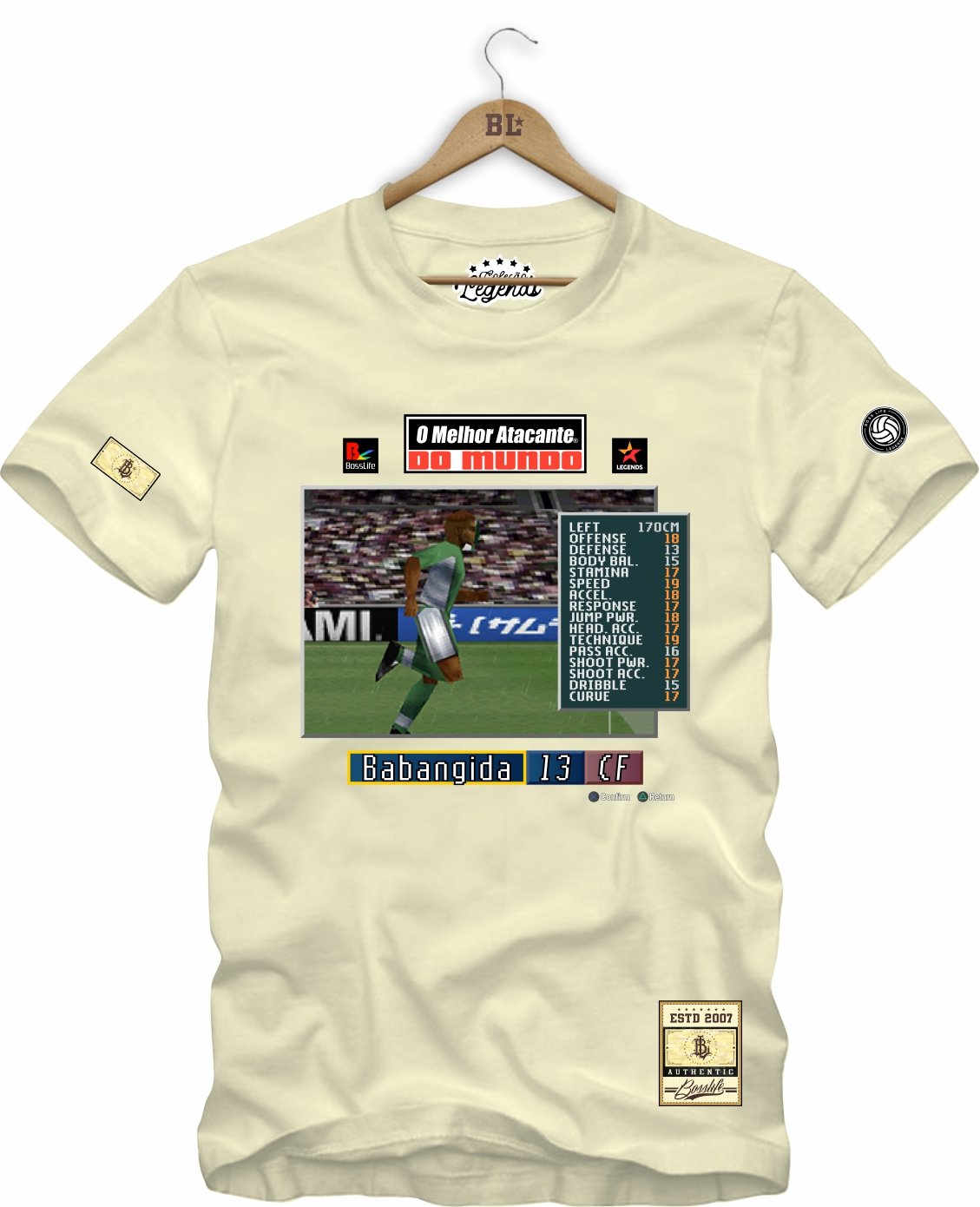 Camiseta Legends Card Babangida | Boss Life