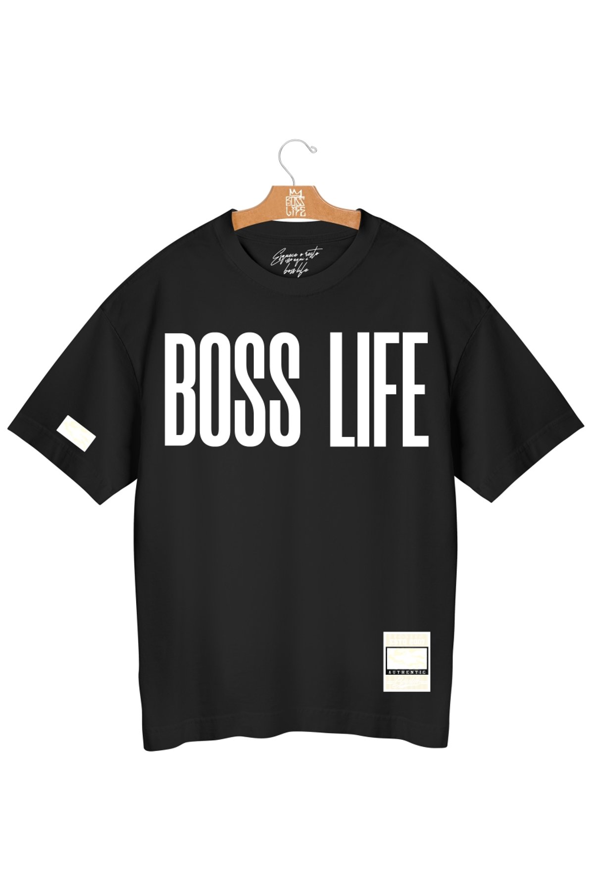 Camiseta Oversized Estampada Boss Life New | Boss Life