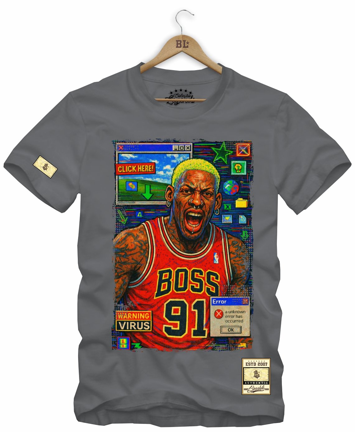 Camiseta Legends The Worm | Boss Life