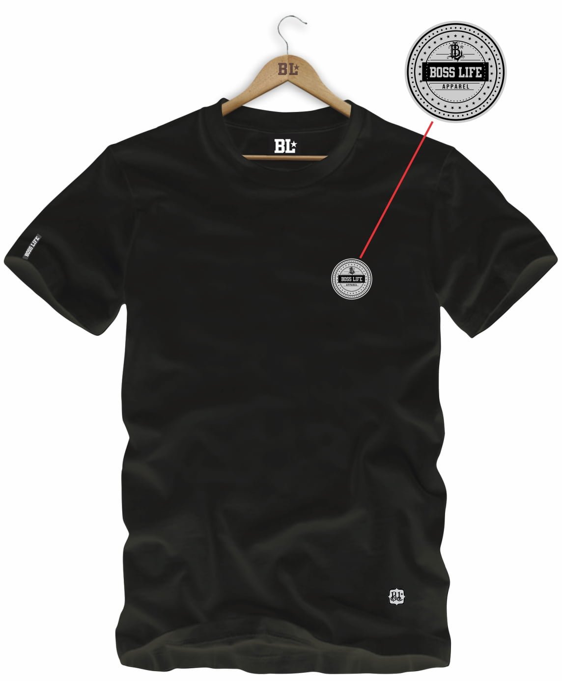 Camiseta Brasão Apparel | Boss Life