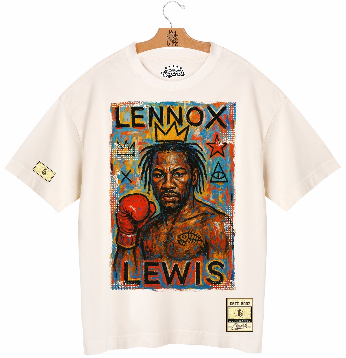 Camiseta Oversized Legends The Lion | Boss Life