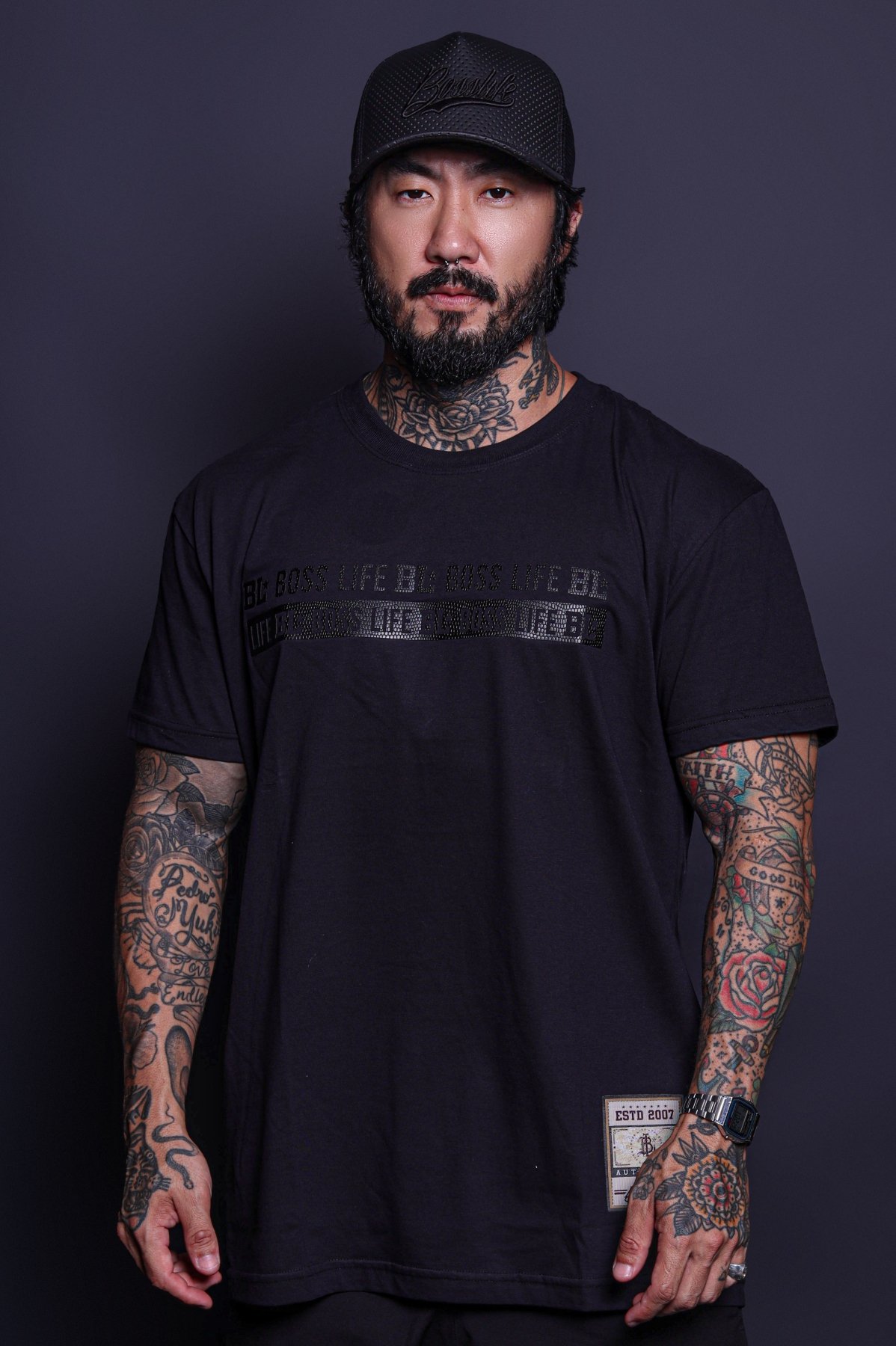Camiseta Bl Line Bl Black | Boss Life