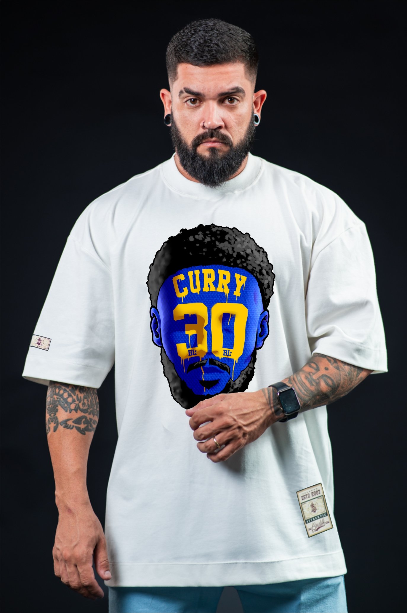 Camiseta Oversized Bl Curry 30 | Boss Life